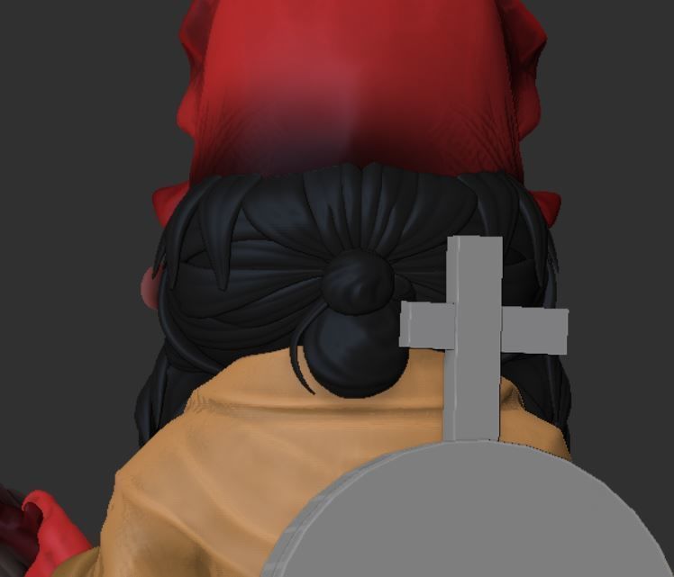 Hellboy - FanArt - 3D Sculpt - Fbx-Stl-OBJ 3D model 3D printable | CGTrader