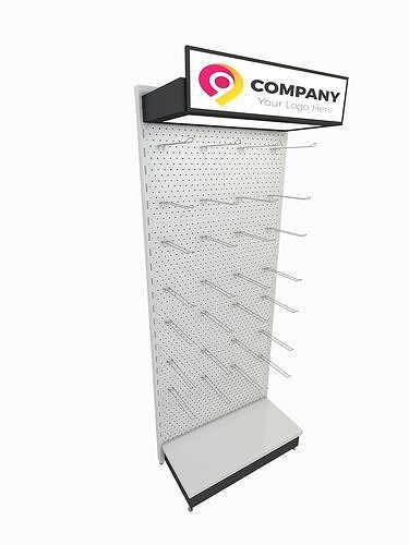 Display Rack 3D model | CGTrader