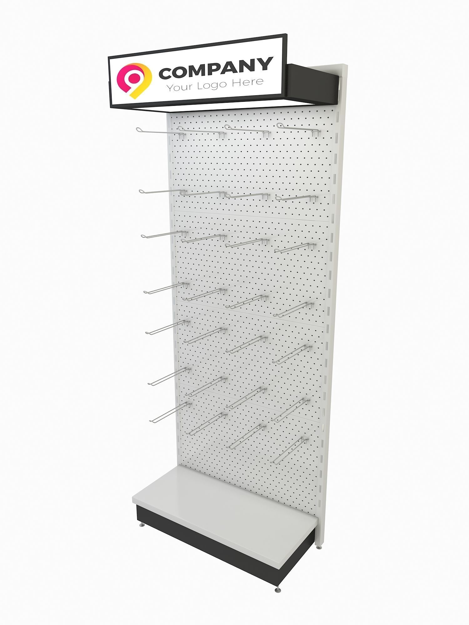 Display Rack 3D model | CGTrader