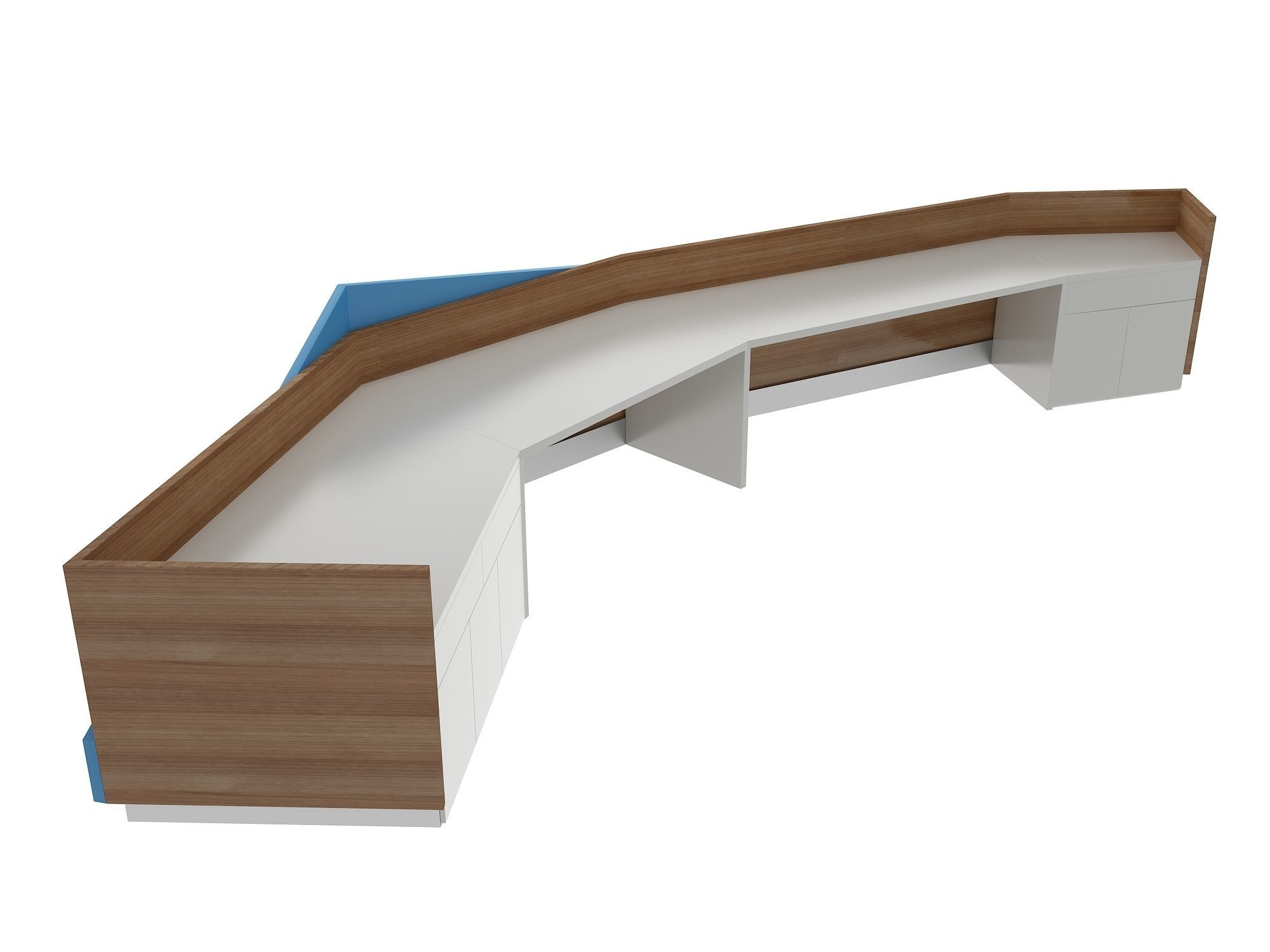 Reception Desk 3D model | CGTrader