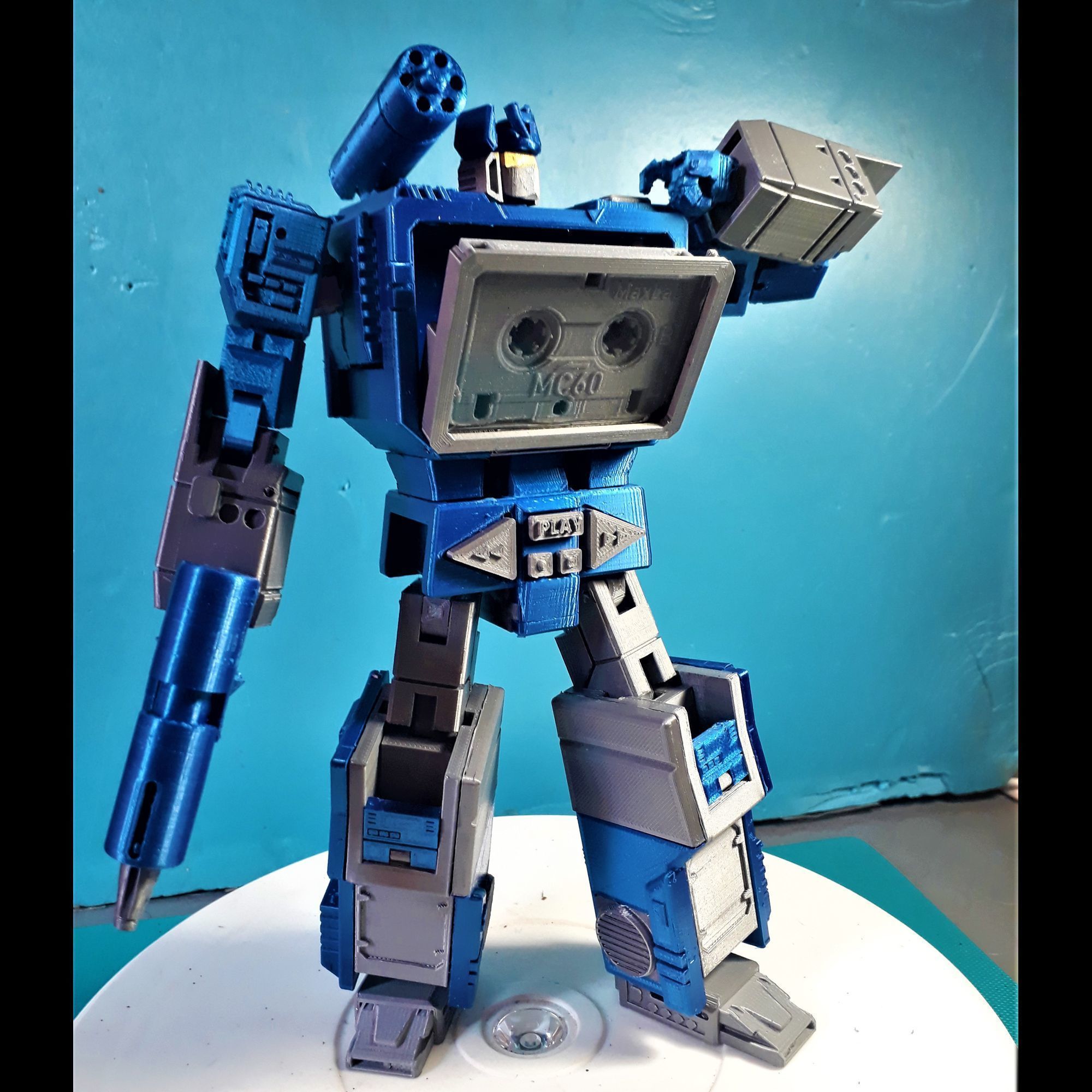 SOUNDWAVE - MAXLAB VERSION 3D model 3D printable | CGTrader