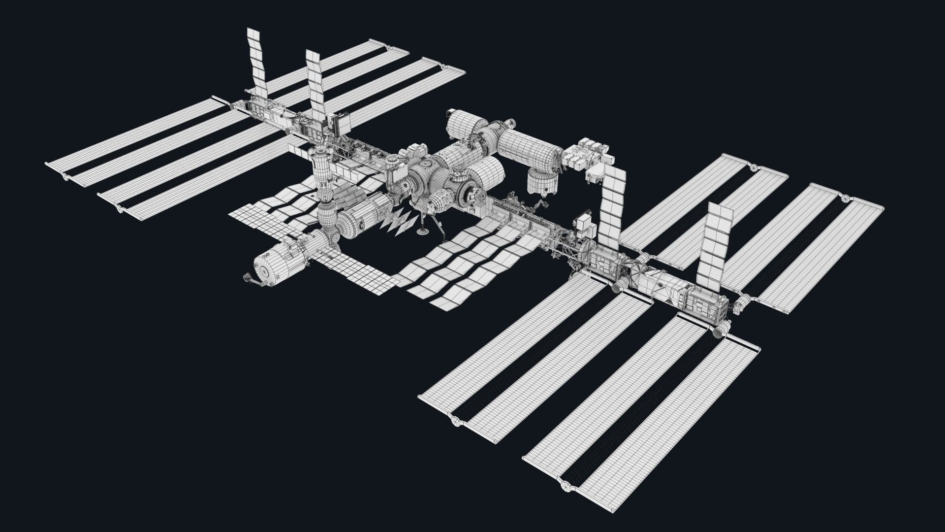 NASA International Space Station 3D model | CGTrader