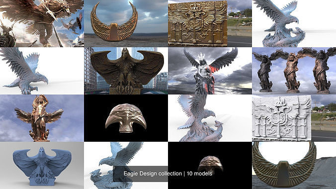 Eagle Design collection | CGTrader