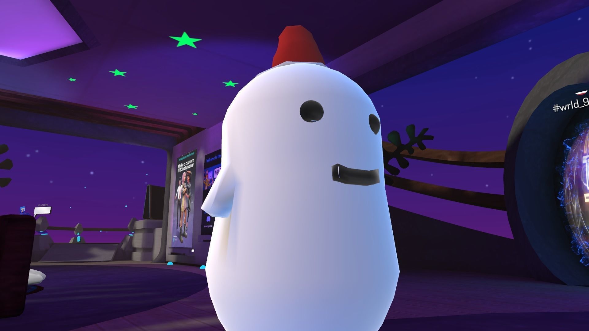 Santa Hat VRChat free VR / AR / low-poly 3D model | CGTrader