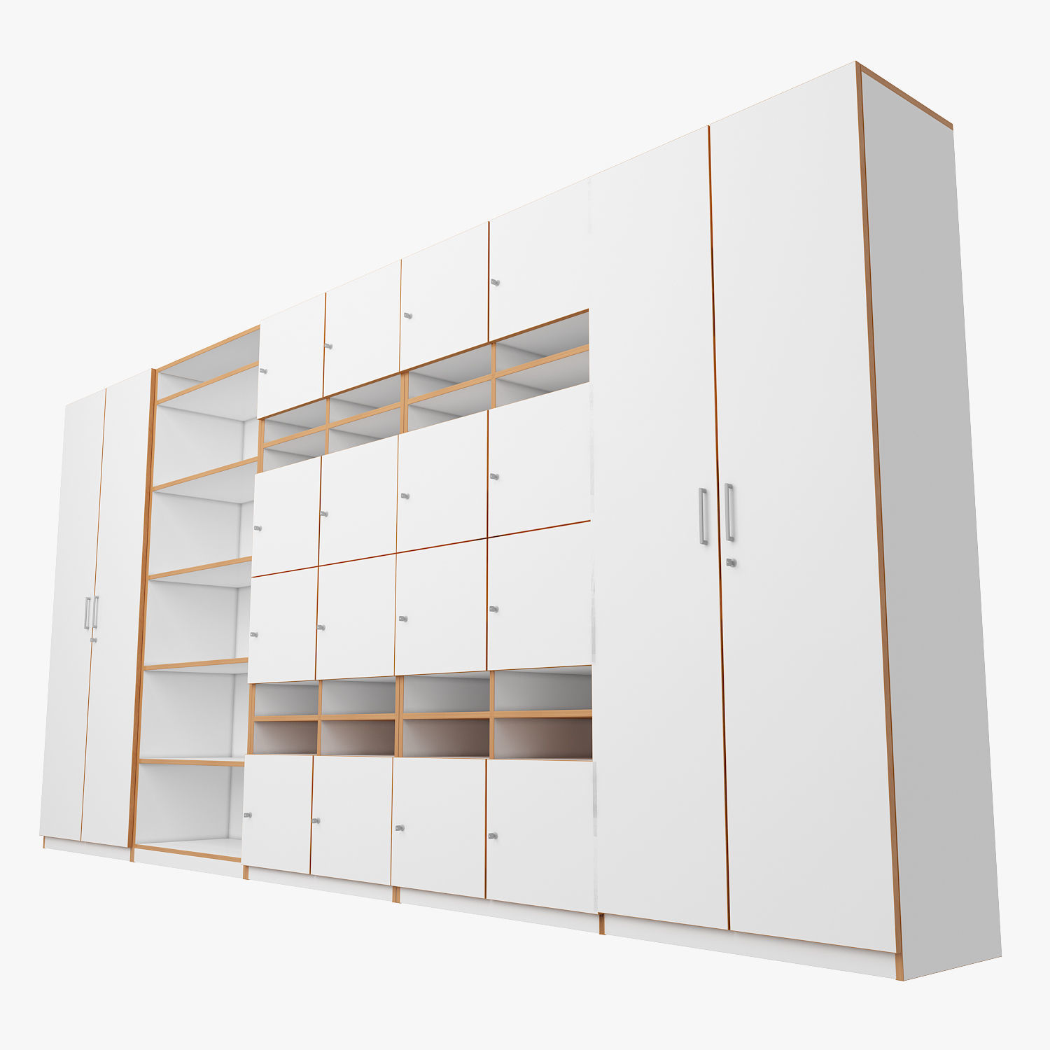 Classroom Cabinet 3D model | CGTrader