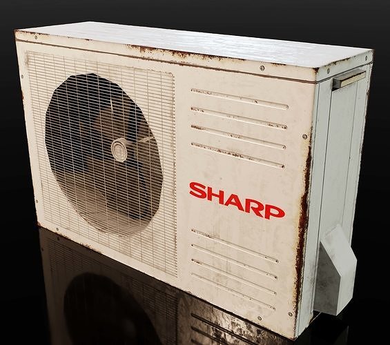 AC outer part free VR / AR / low-poly 3D model | CGTrader