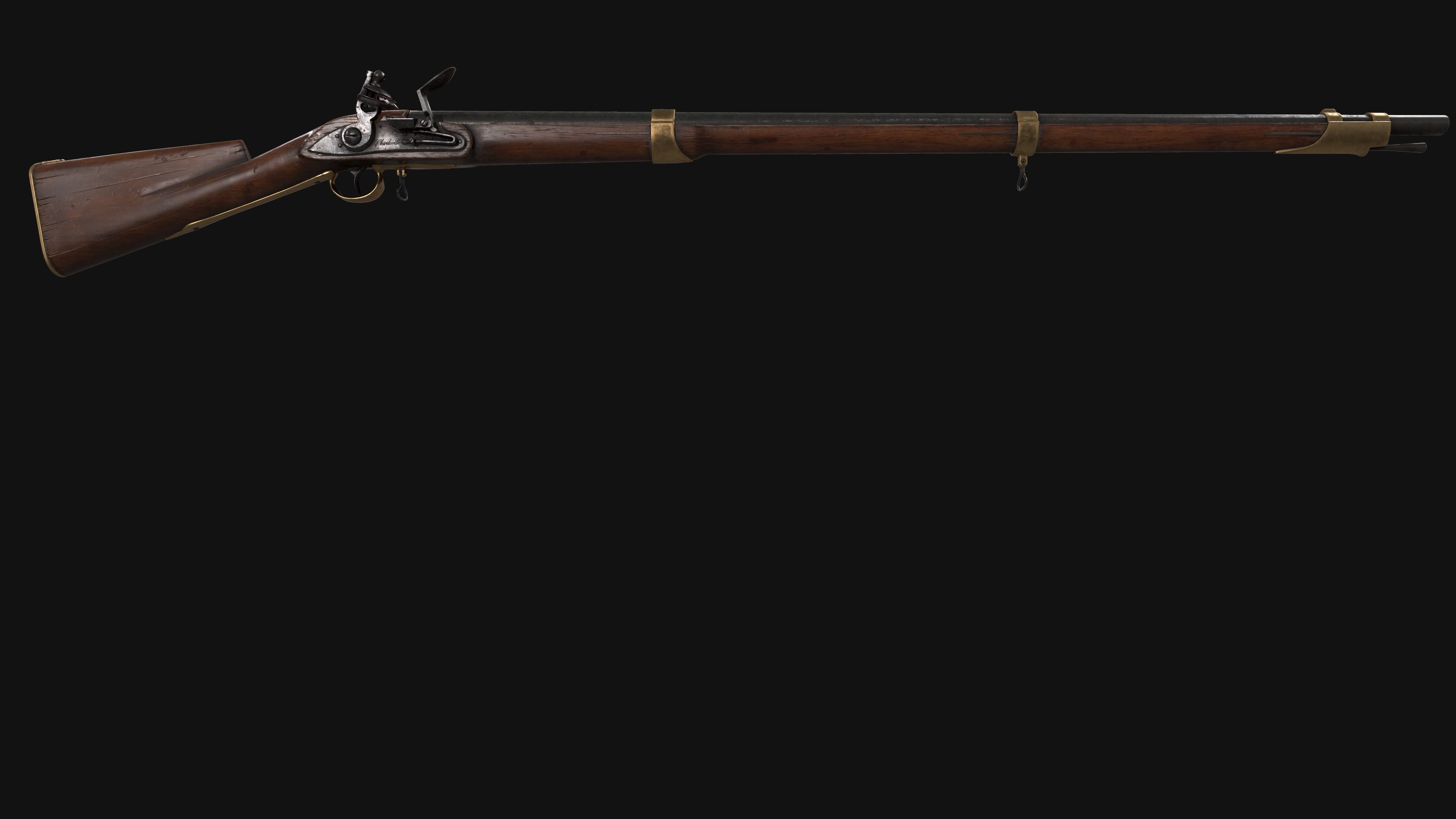 3D model Charleville 1776 VR / AR / low-poly | CGTrader