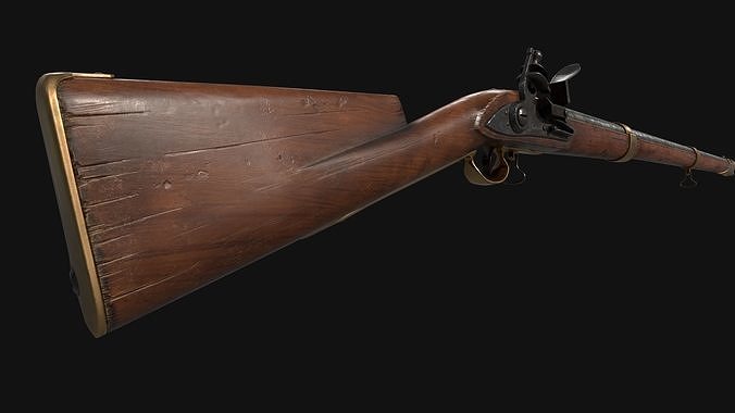 3D model Charleville 1776 VR / AR / low-poly | CGTrader