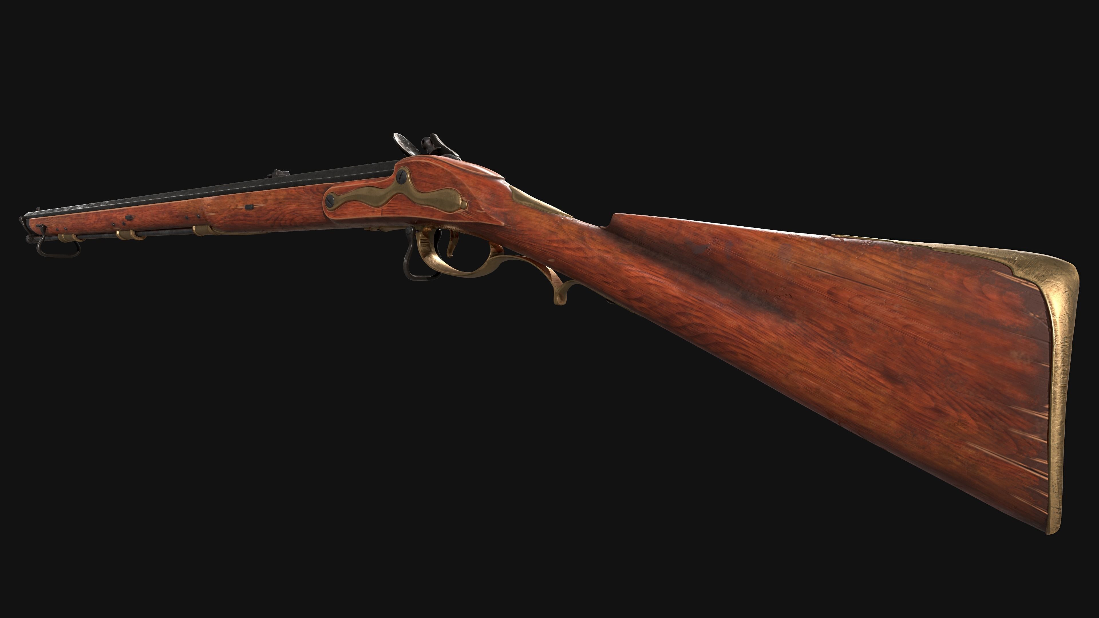 3D model Pattern 1776 VR / AR / low-poly | CGTrader