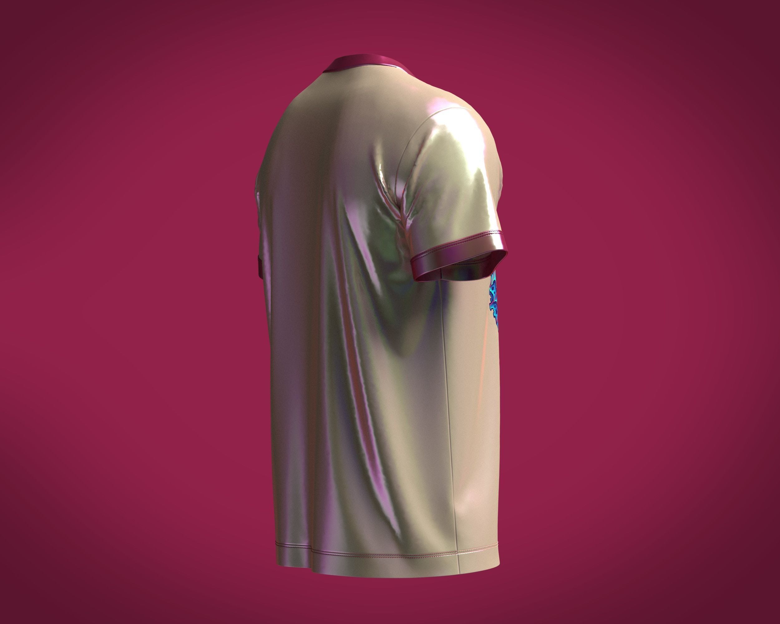 Tshirt Alien-Metaverse 3D model | CGTrader