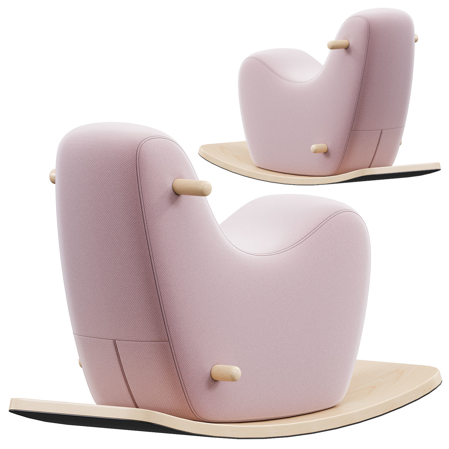 TODDLER ROCKING HORSE 3D model | CGTrader