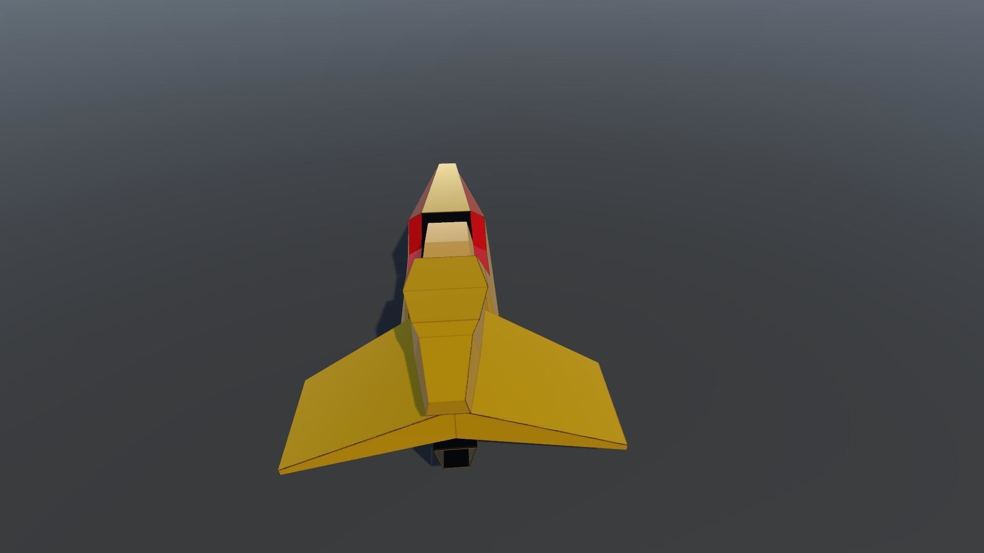 Space Ship - Game Ready 3D model | CGTrader