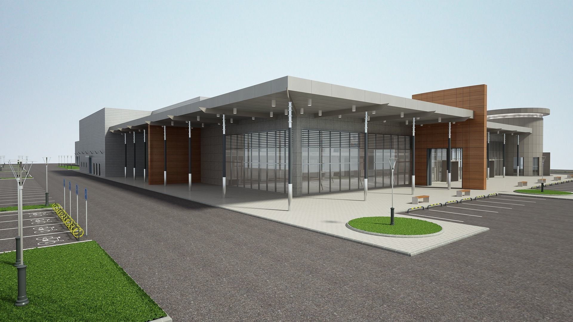 Car Showroom 3D model | CGTrader