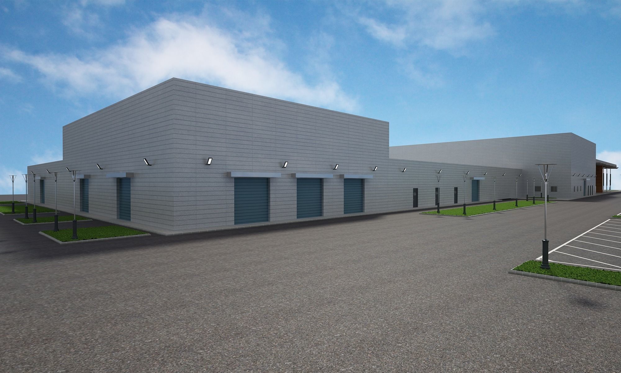 Car Showroom 3D model | CGTrader