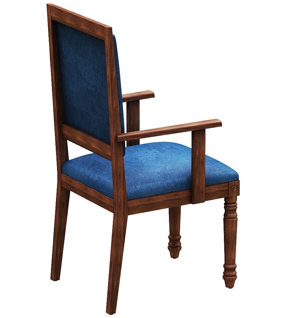 3D model Dining Chair leather and wood VR / AR / low-poly | CGTrader