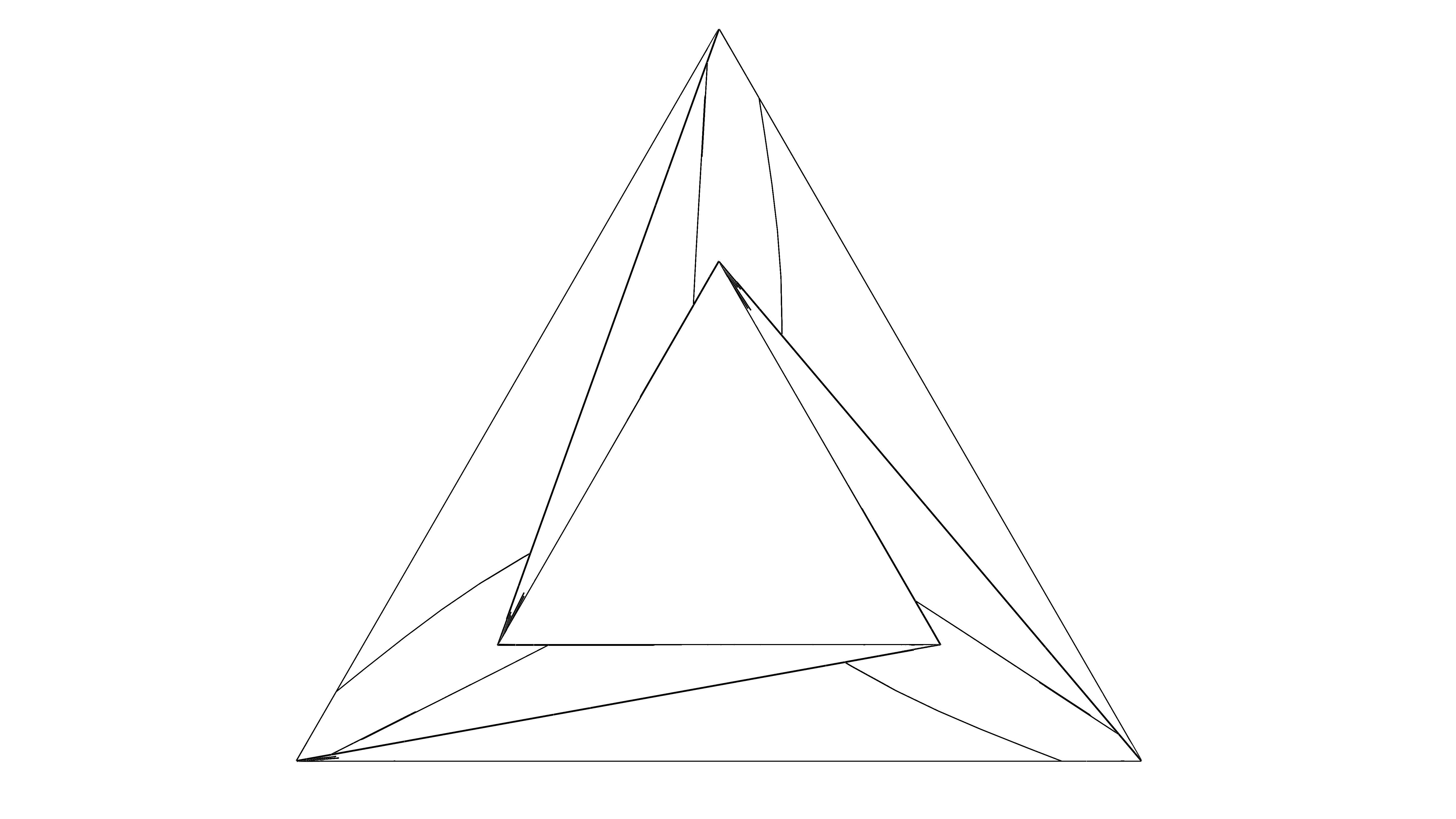 Penrose Triangle 3D model | CGTrader