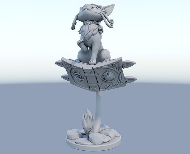 yuumi 3D Print Model from League of Legends 3D model 3D printable ...
