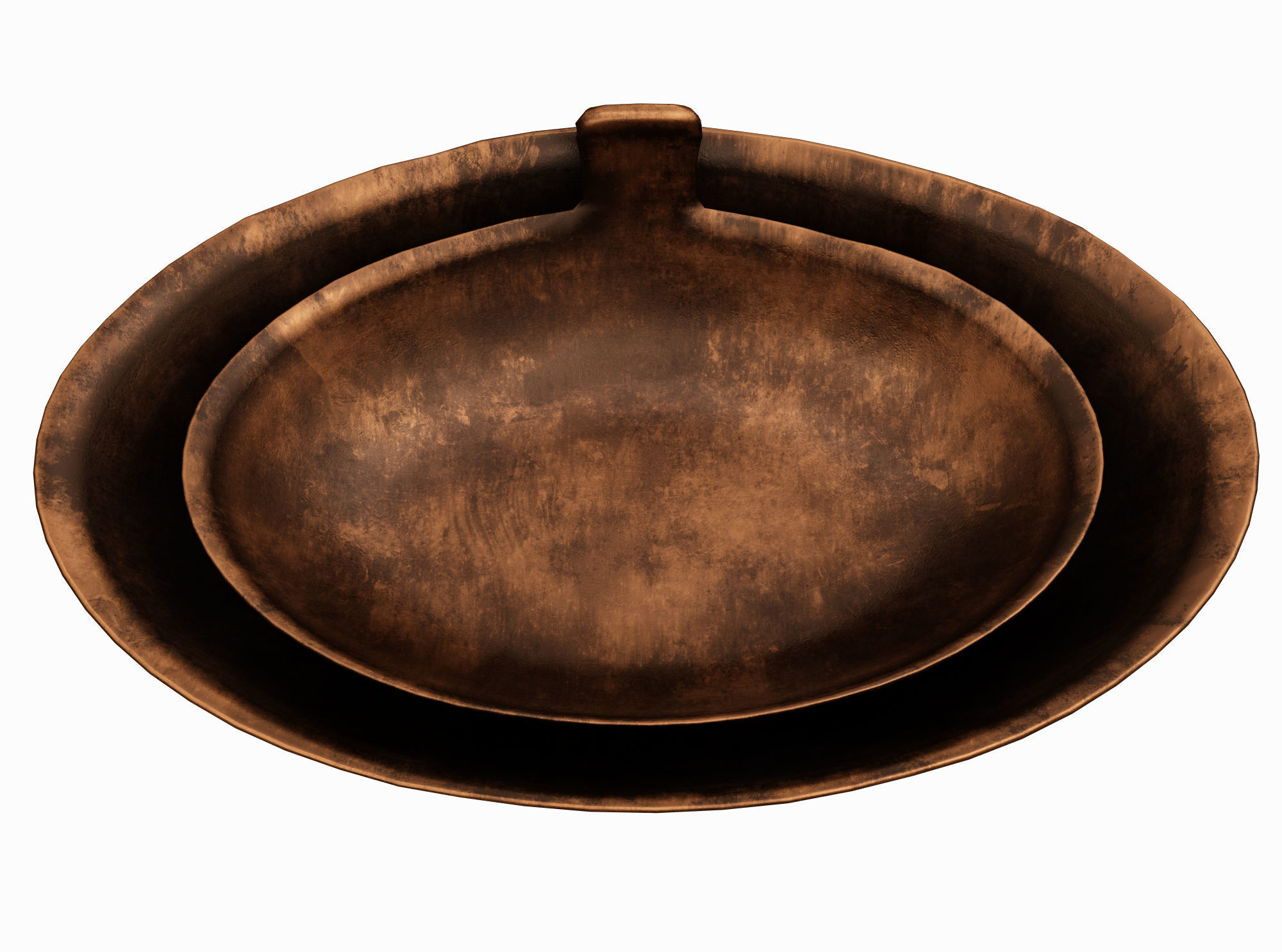 3D model plate medieval VR / AR / low-poly | CGTrader