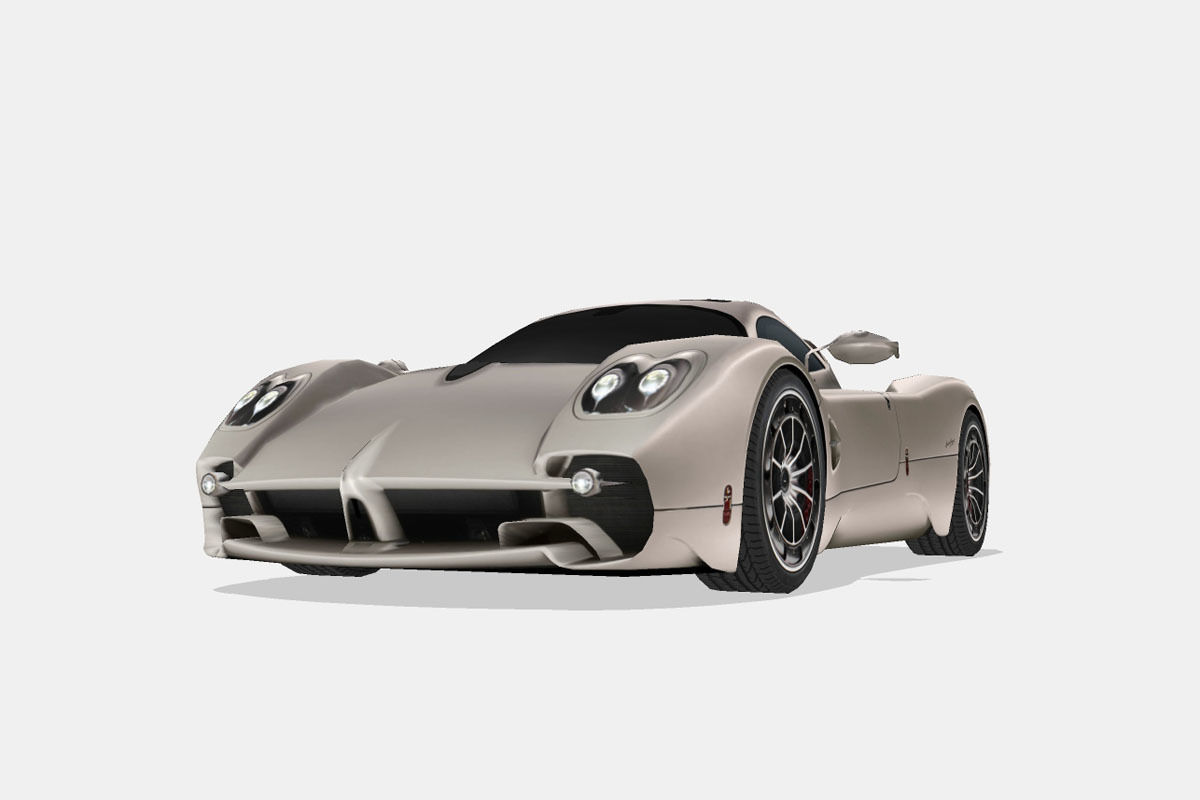 3D model Pagani Utopia 2023 VR / AR / low-poly | CGTrader