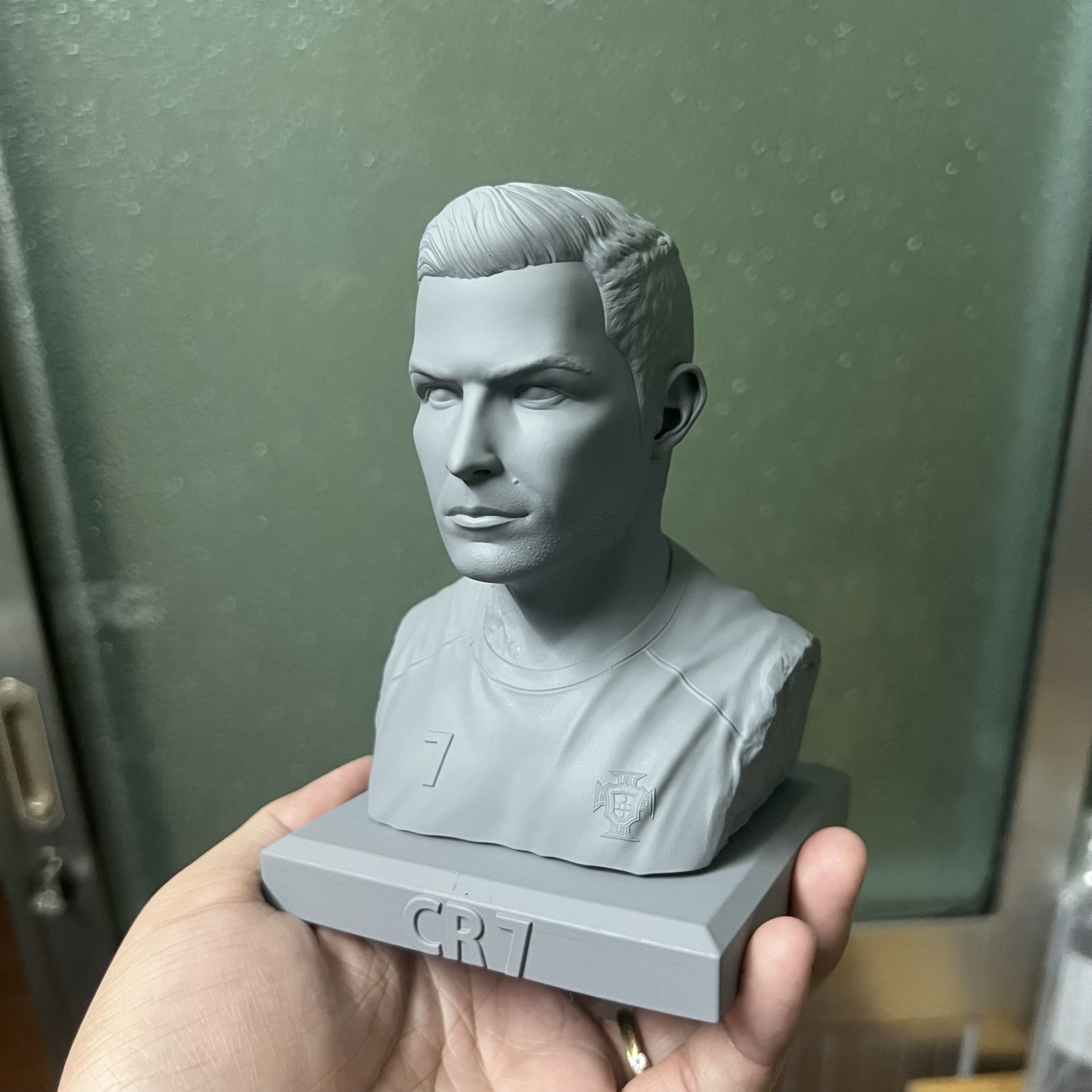 Ronaldo bust of man 3D model 3D printable | CGTrader