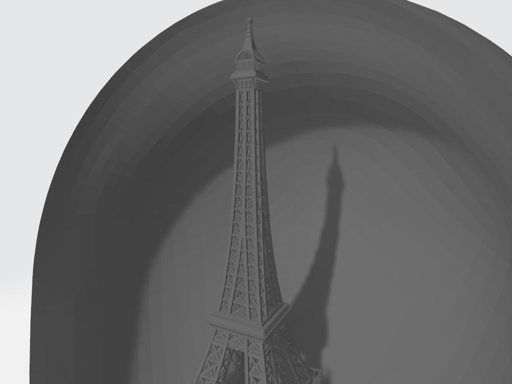 Love For Paris Bundle - LED Light Up Diorama 3D model 3D printable | CGTrader