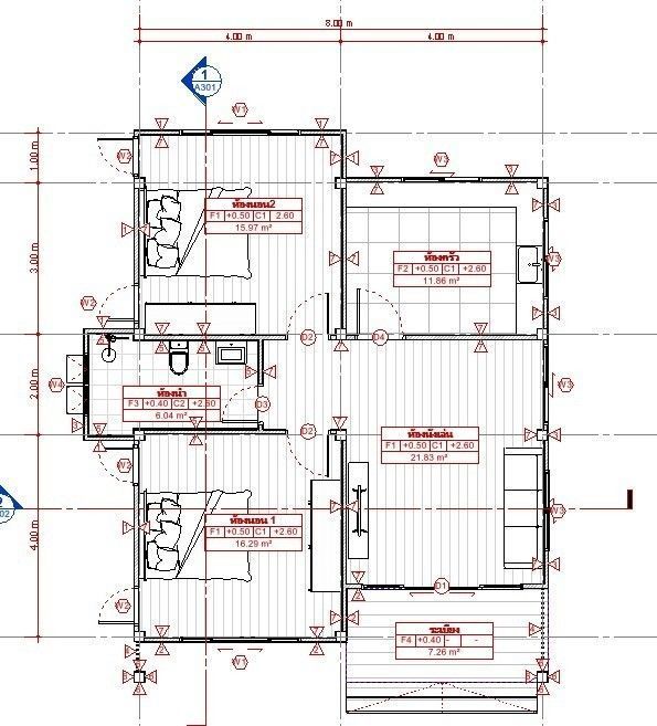 Modern House BIM Model Revit 3D model | CGTrader