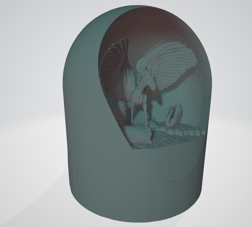 Double Pack - Fantasy- LED Light Up Diorama 3D model 3D printable ...