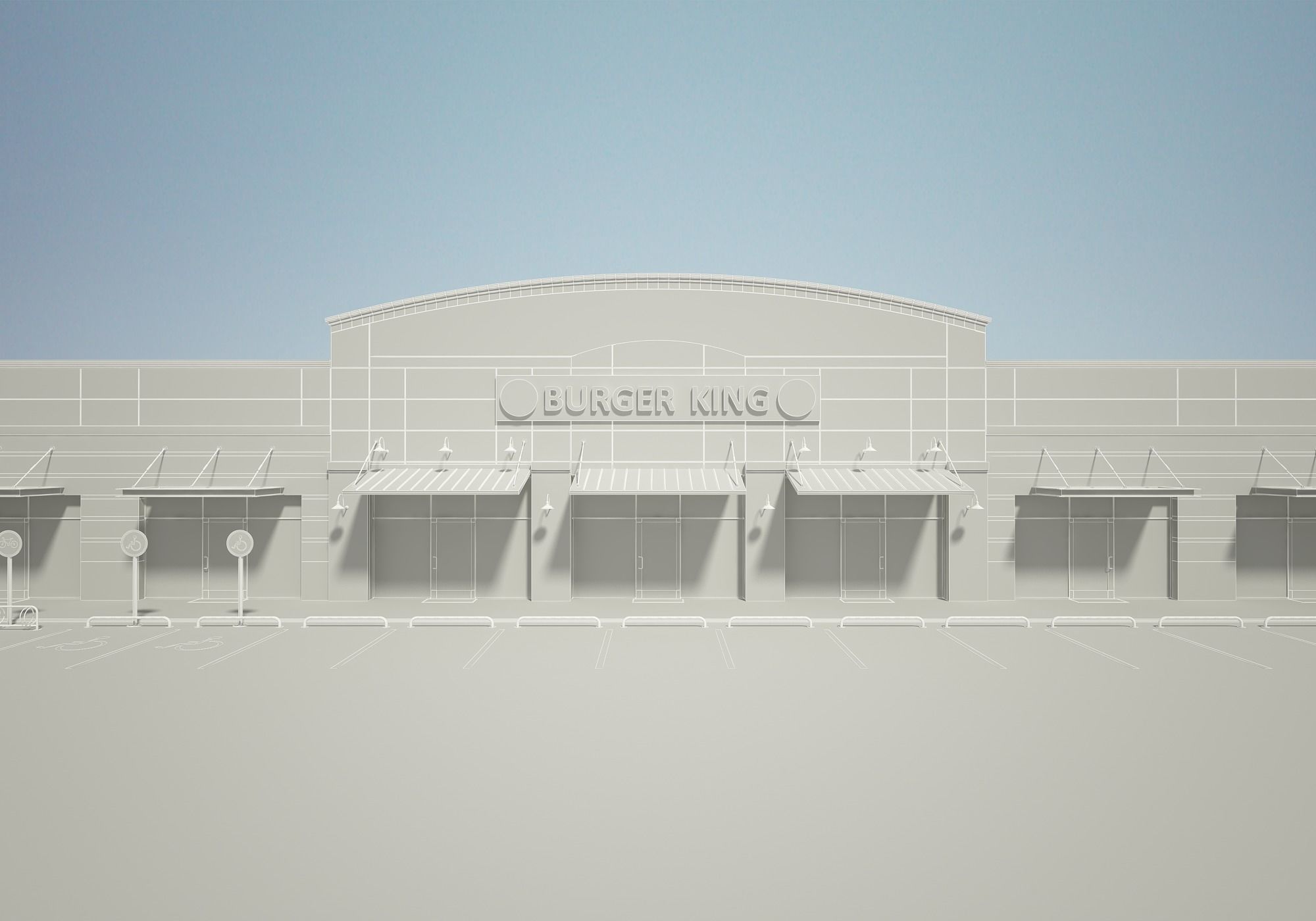 Retail Store Building 3D model | CGTrader