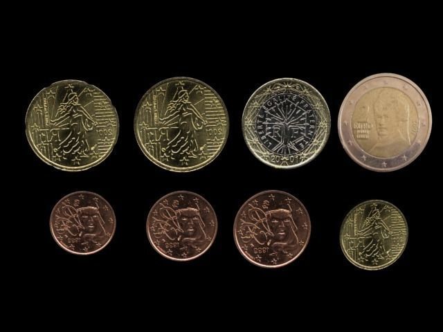A full set of Euro coins 3D model | CGTrader