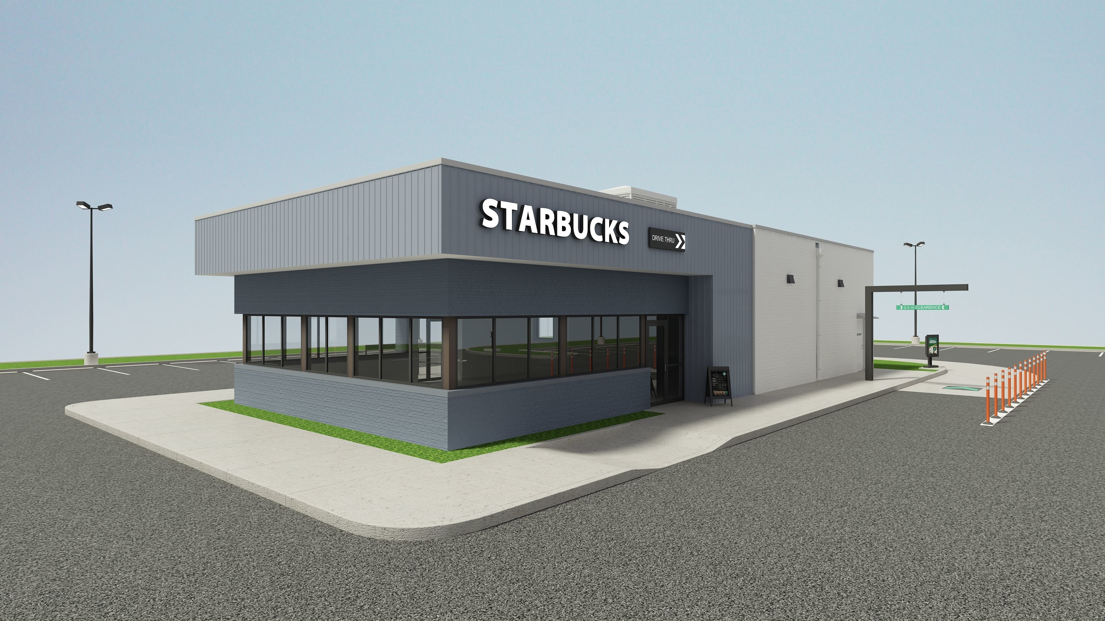 Starbucks Coffee Store 3D model | CGTrader