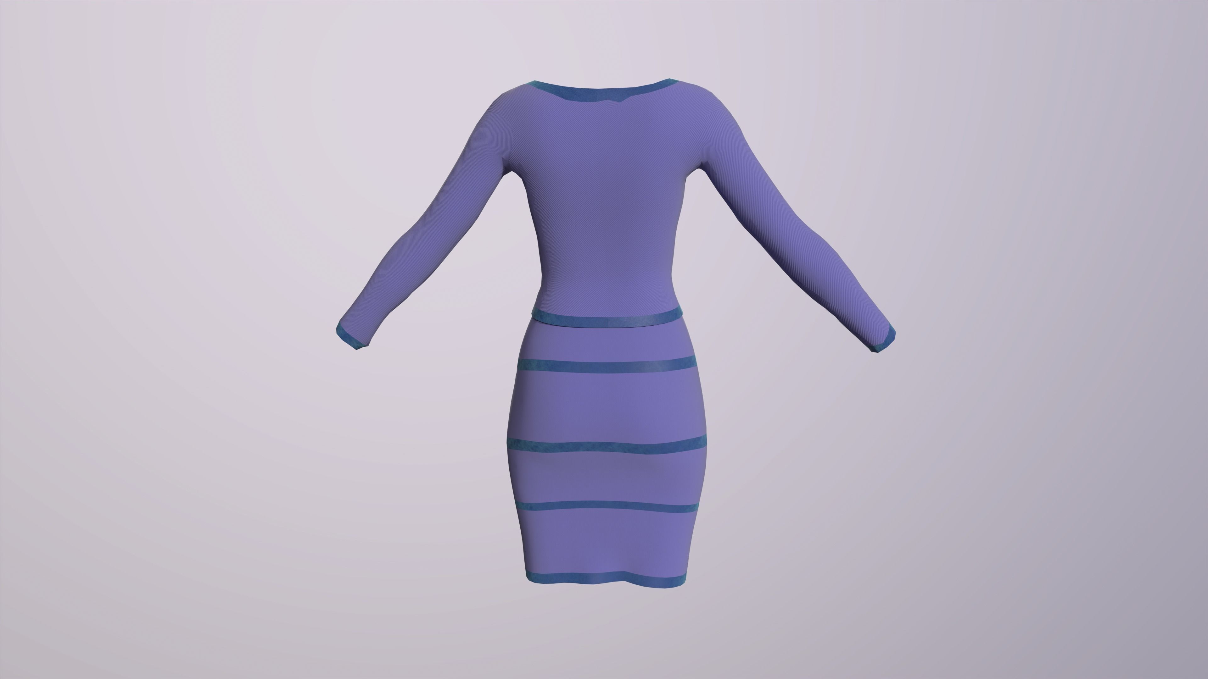 CLOTH DRESS AND SKIRT for character 3D model | CGTrader
