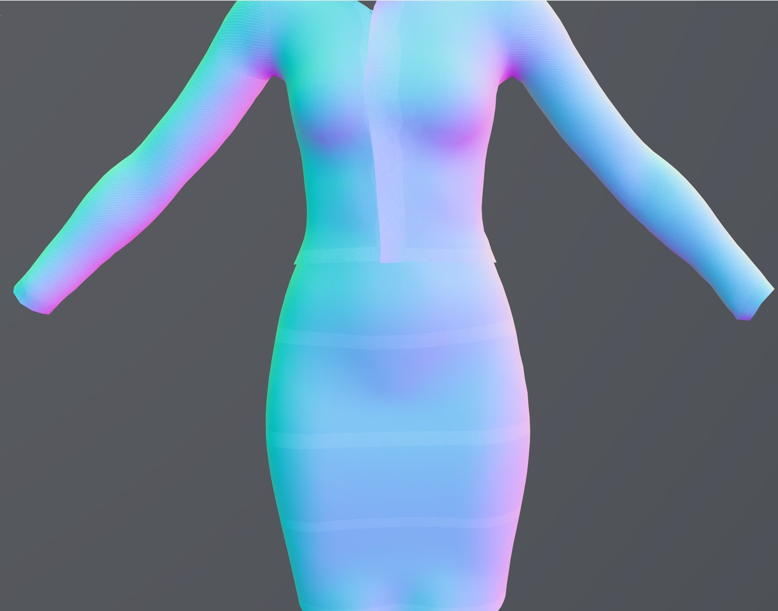 CLOTH DRESS AND SKIRT for character 3D model | CGTrader