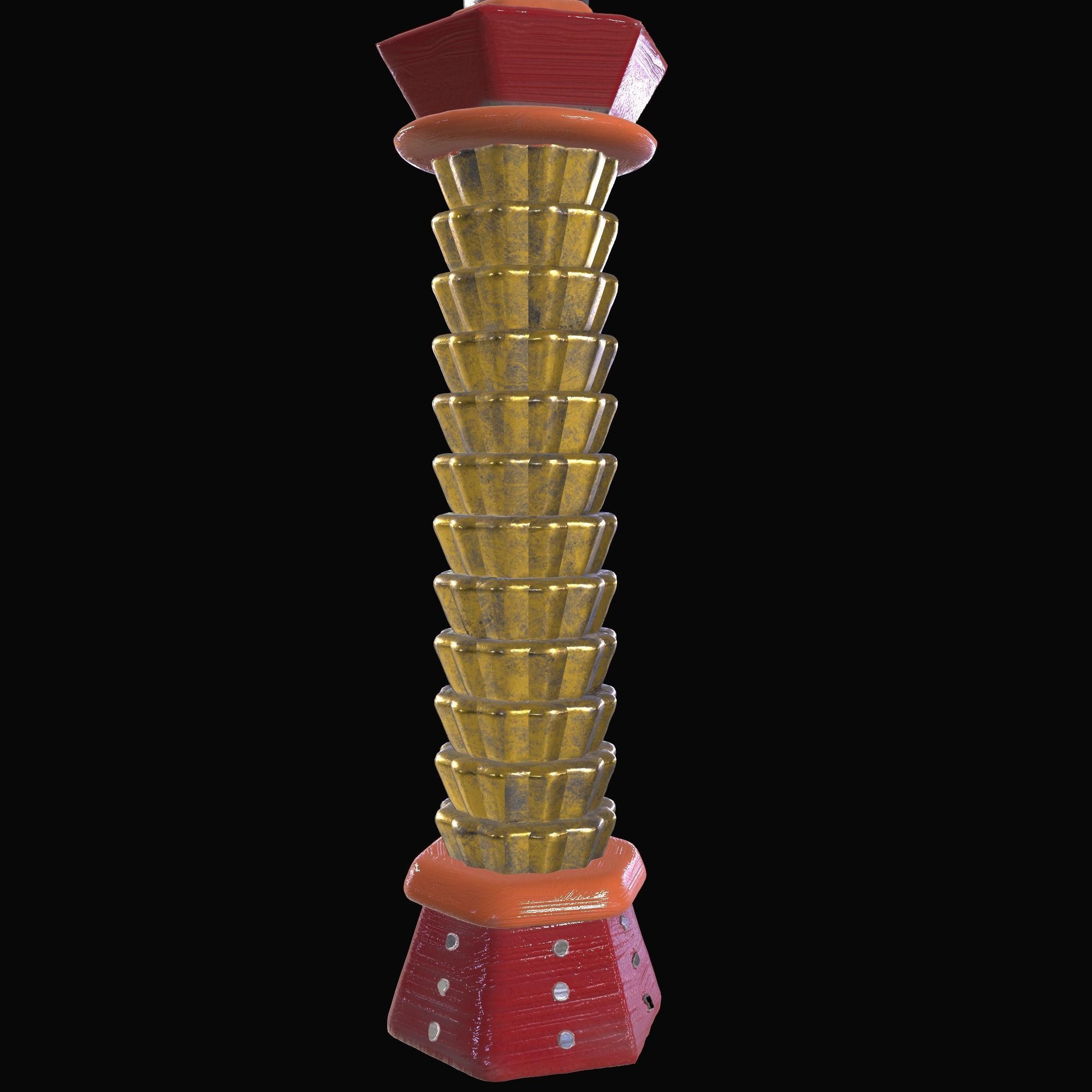 War Mace 1 3D model | CGTrader