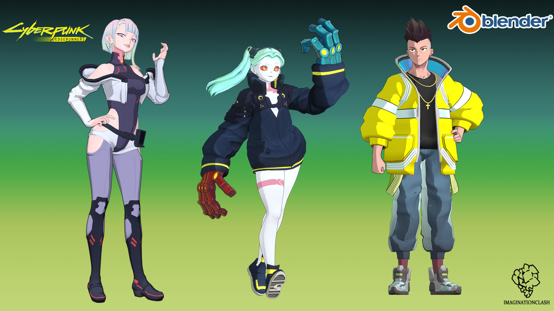 CYBERPUNK EDGERUNNER COLLECTION | CGTrader