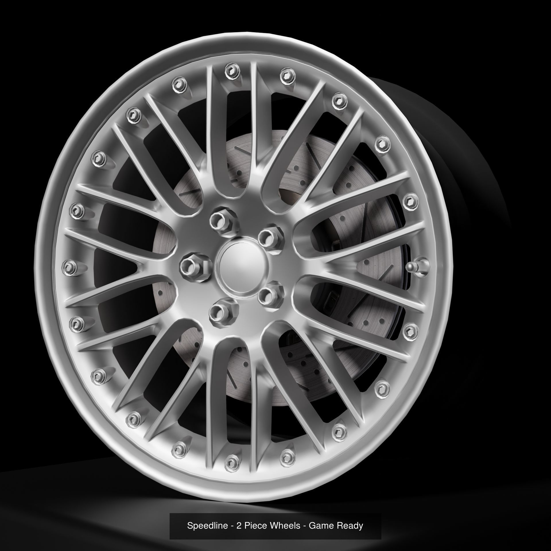 3D Model Collection Aftermarket Wheels VR / AR / low-poly | CGTrader
