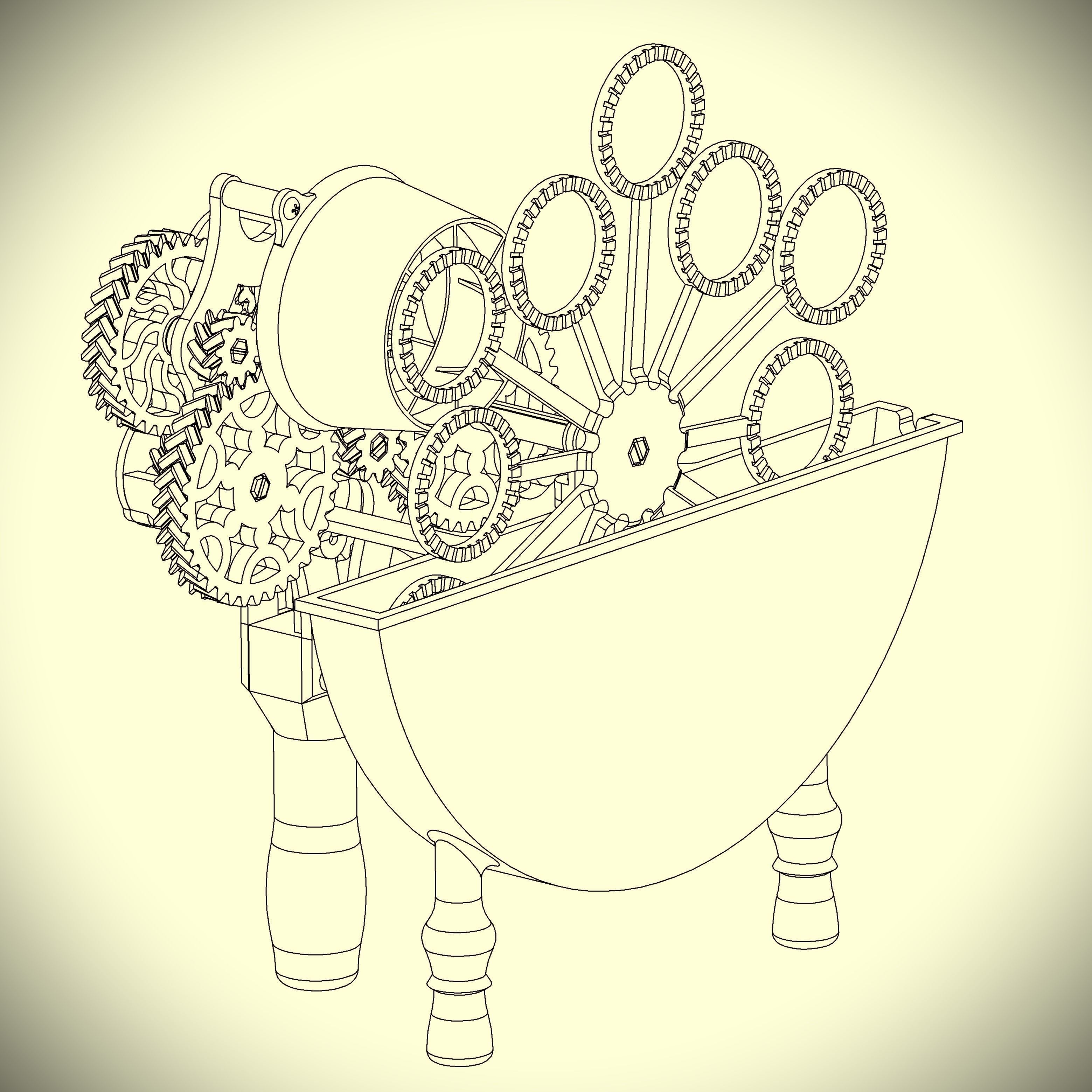 The Bubble Machine 3D model 3D printable | CGTrader