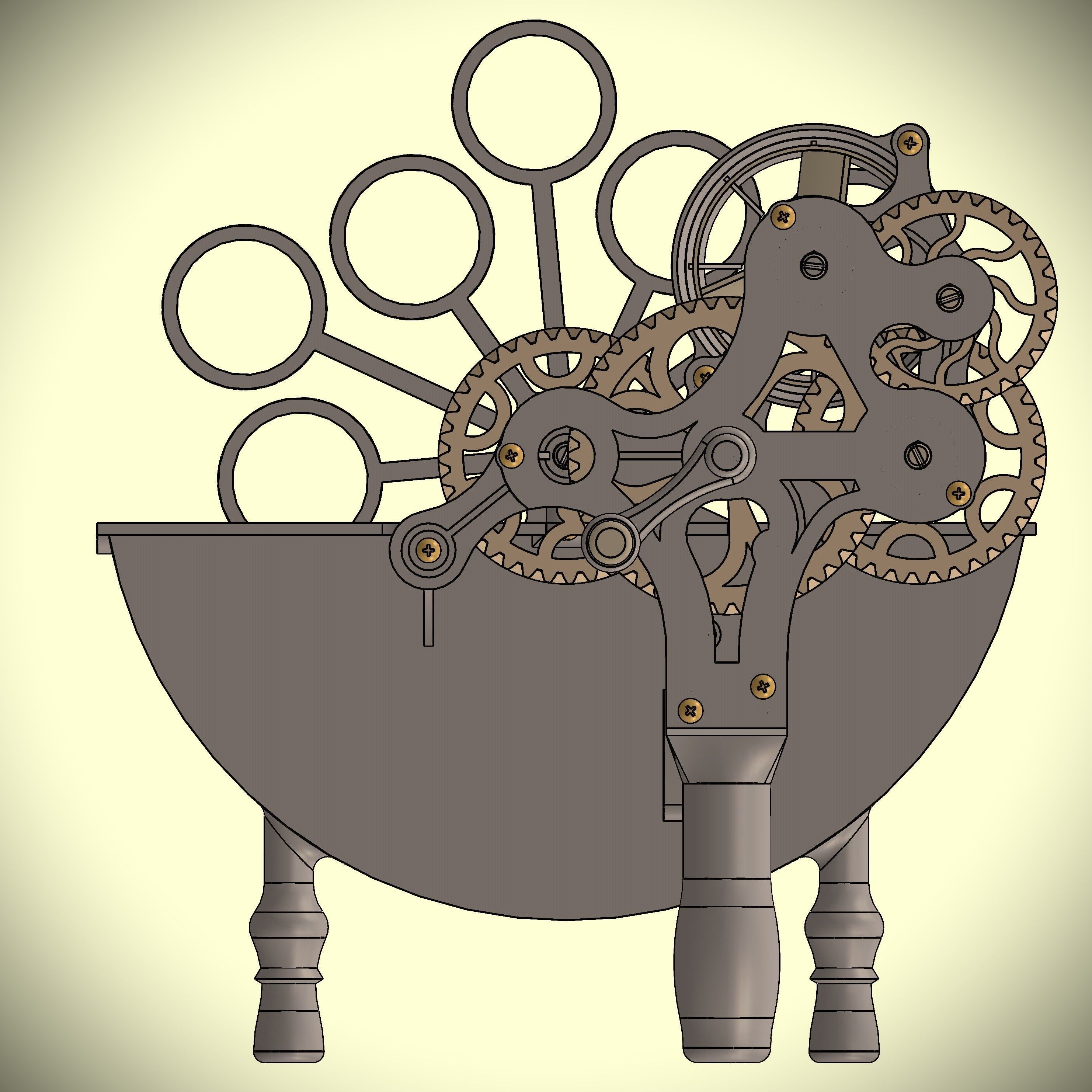 The Bubble Machine 3D model 3D printable | CGTrader