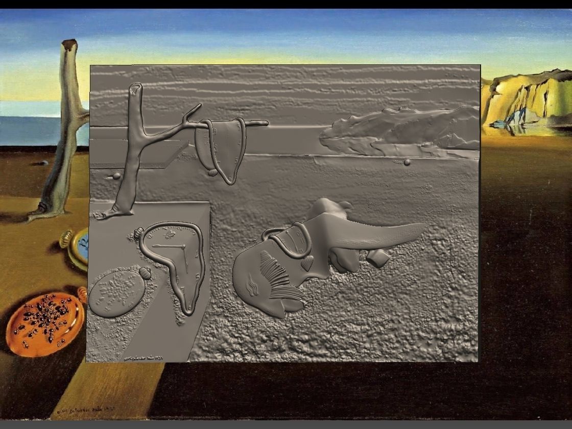 Dali 3d model The Persistence of Memory 3D model 3D printable | CGTrader