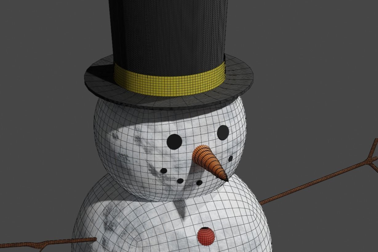 The Snowman 3D Model 2022 3D model | CGTrader