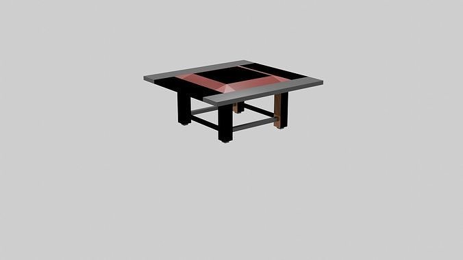 3D model low poly table VR / AR / low-poly | CGTrader