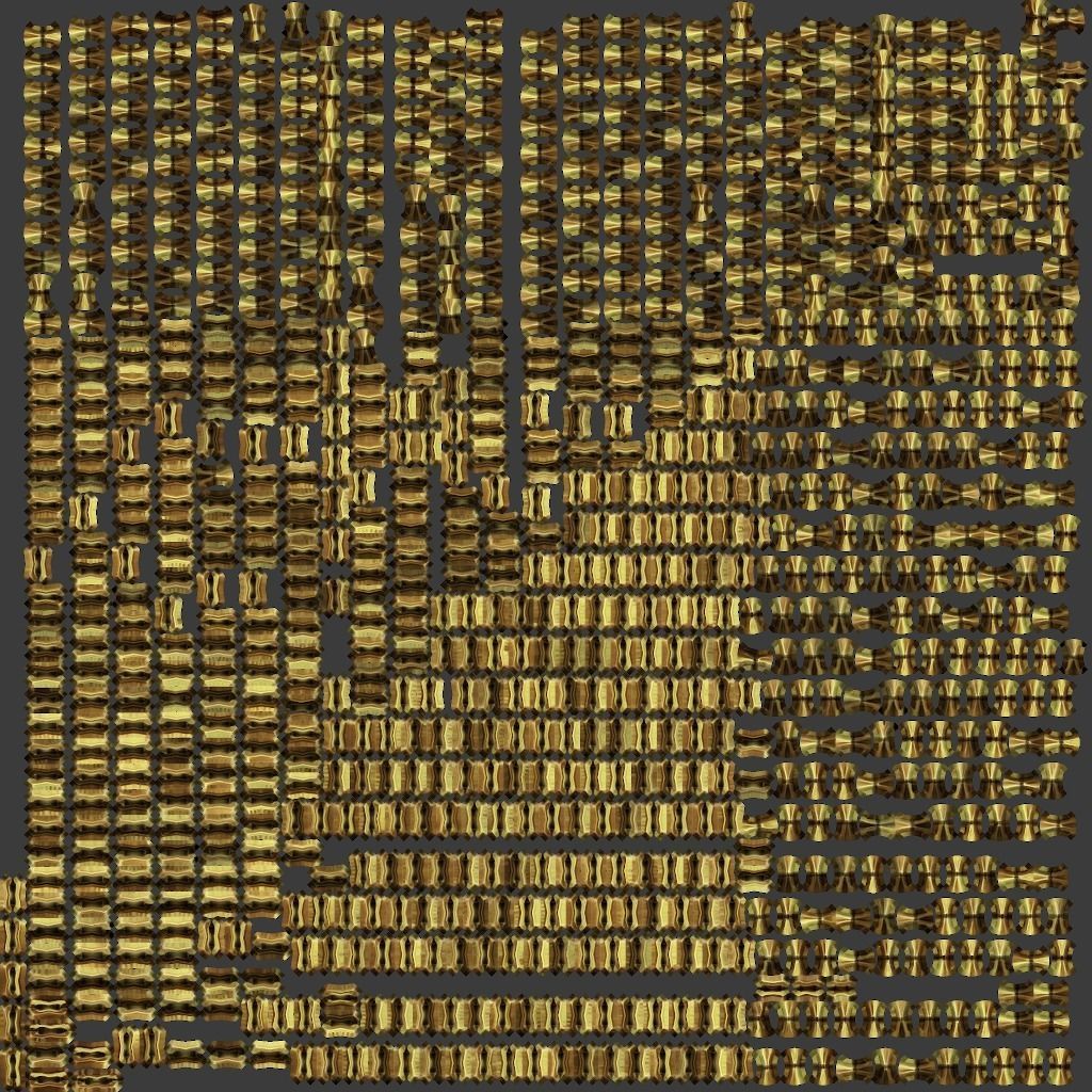 3D model Gold Chains Long Necklace VR / AR / low-poly | CGTrader