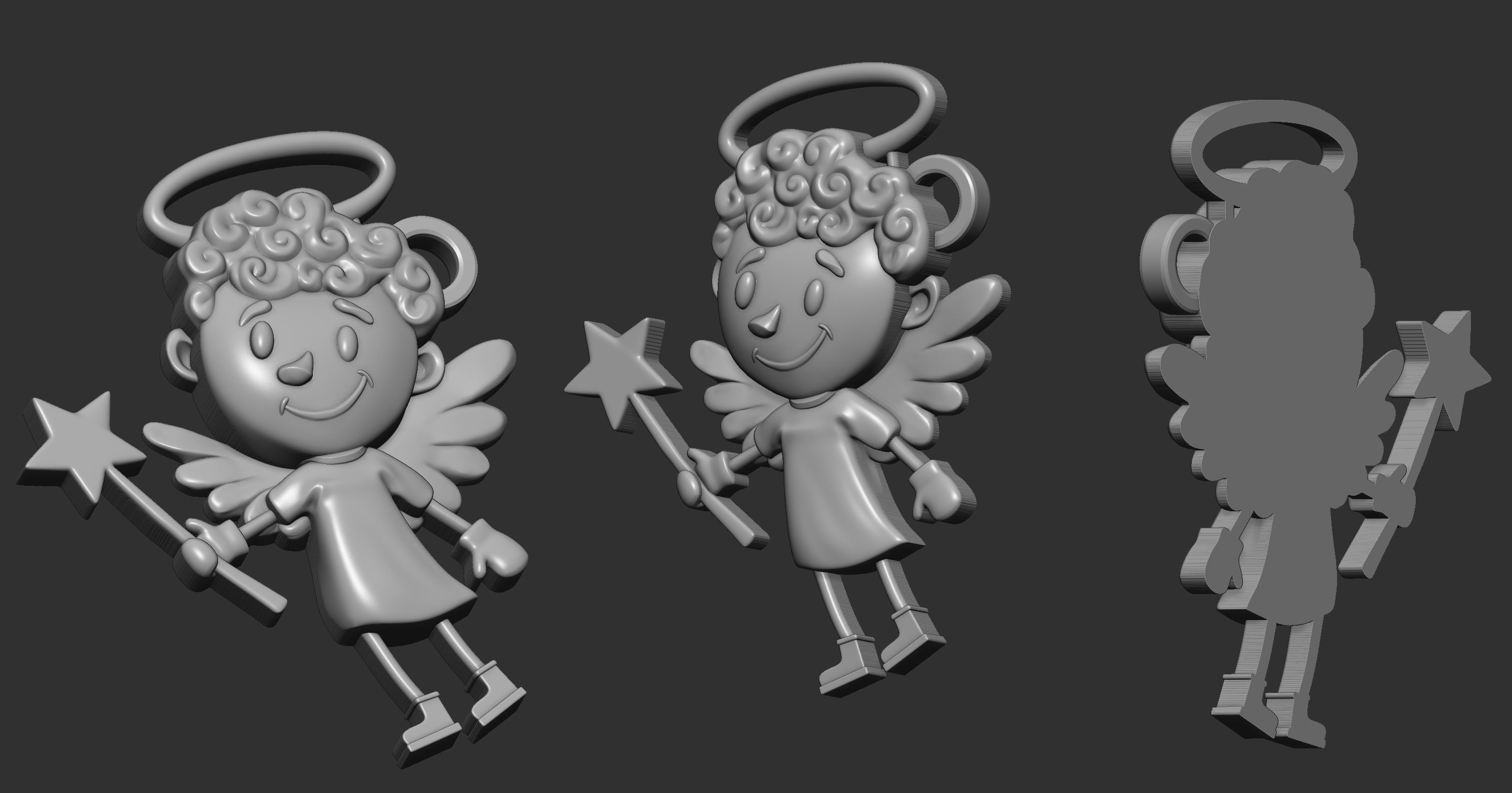 Christmas decorative STL 3D model 3D printable | CGTrader