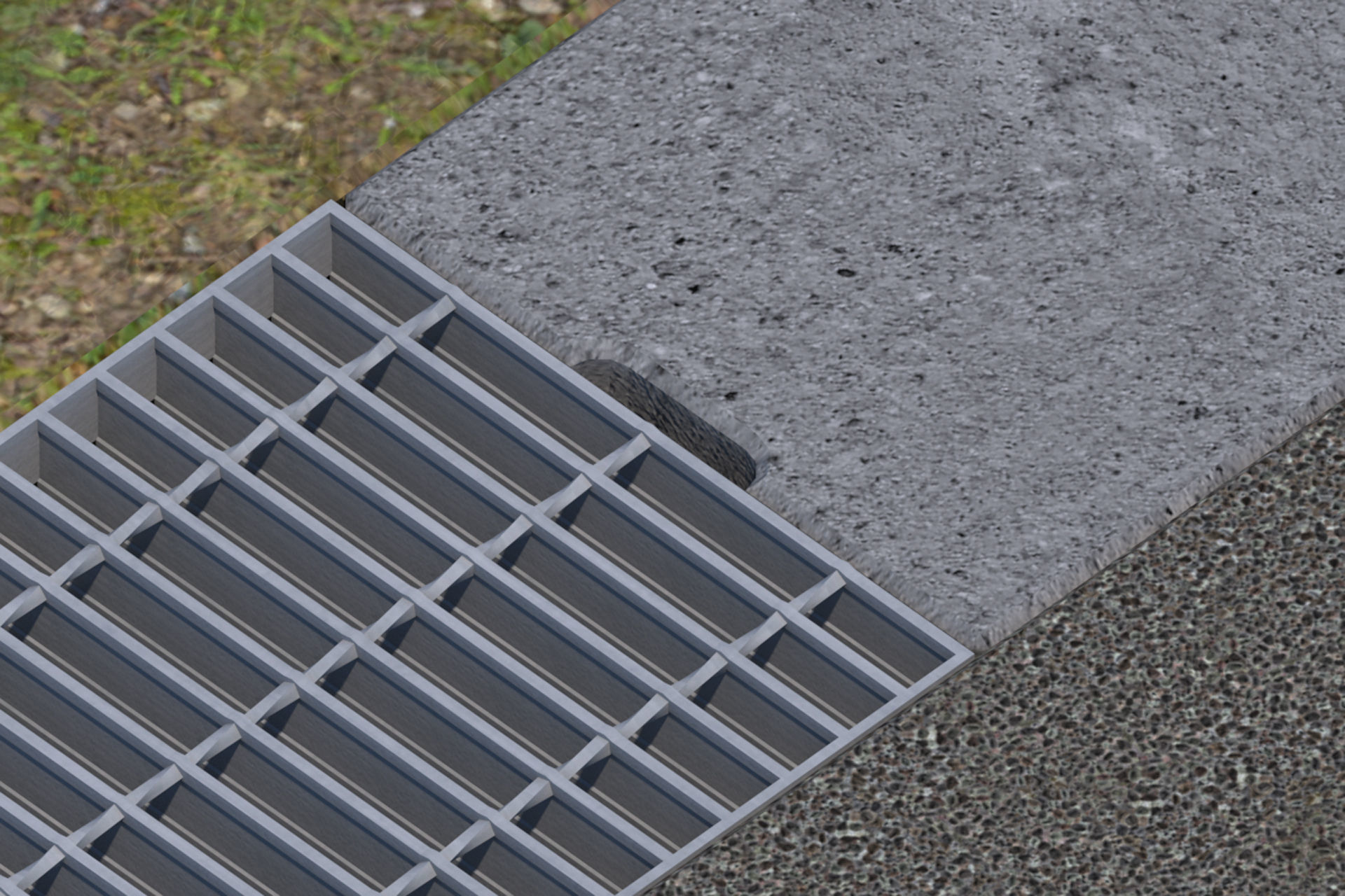 Gutter Upper lid U type 3D model | CGTrader
