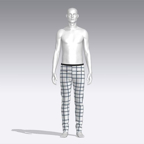 3D model Pants VR / AR / low-poly | CGTrader