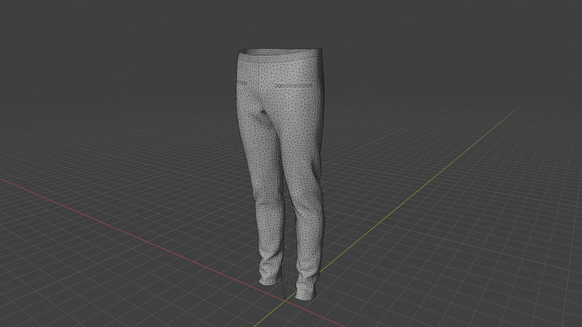3D model Pants VR / AR / low-poly | CGTrader