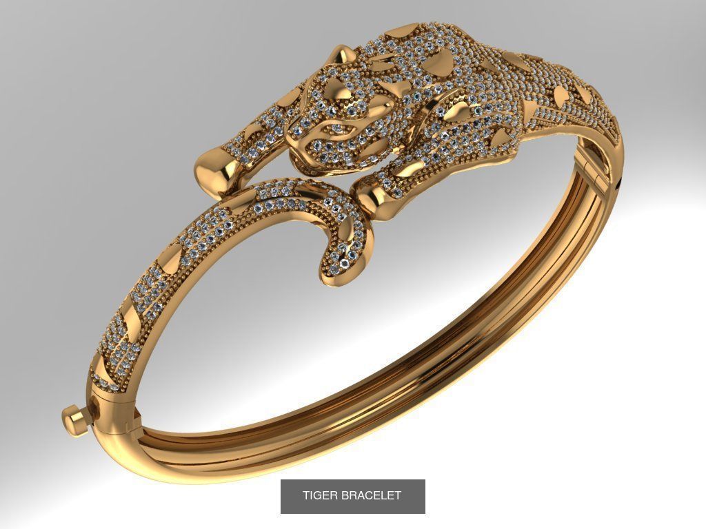 Bracelets 3D Model Collection | CGTrader