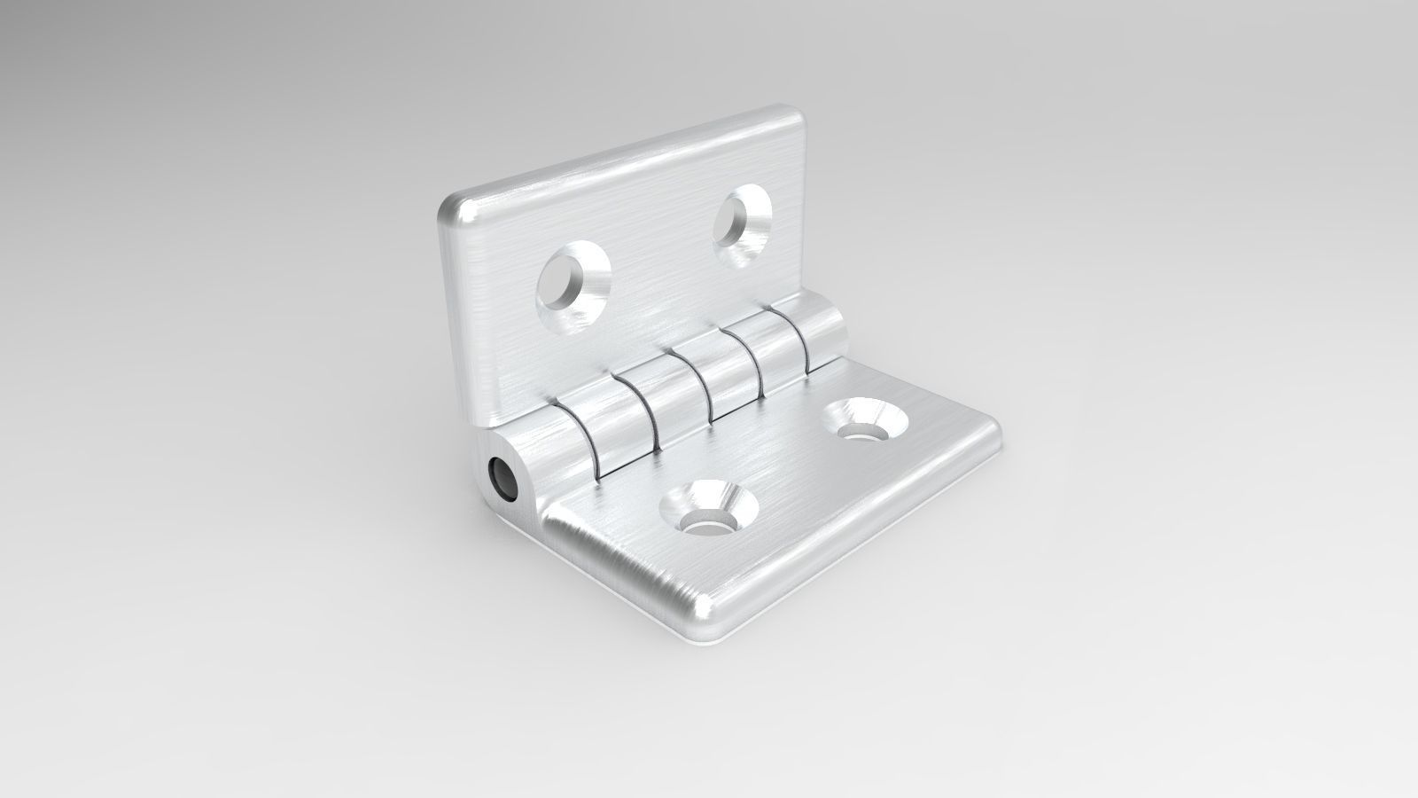 Hinge door 3d printed 3D model 3D printable | CGTrader