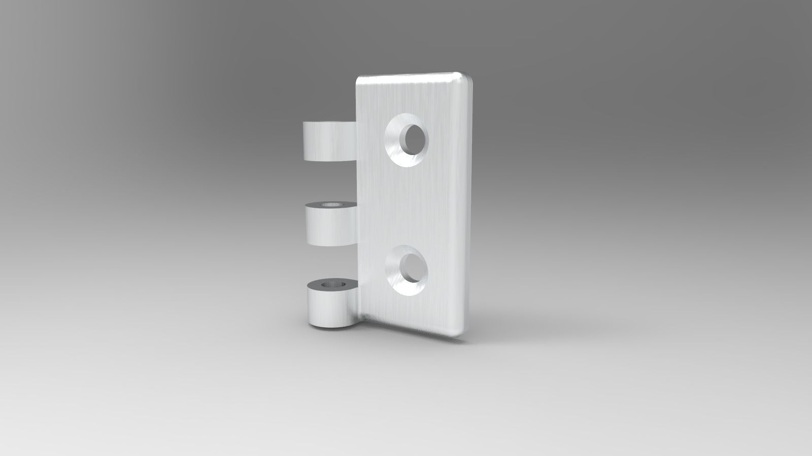 Hinge door 3d printed 3D model 3D printable | CGTrader