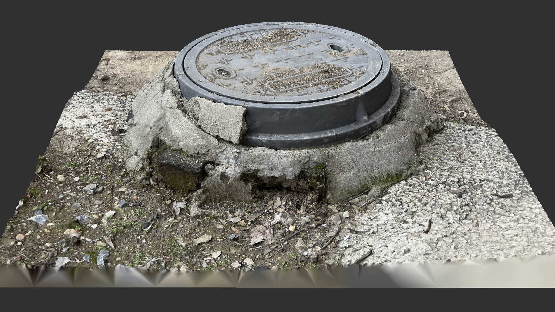 Manhole 3d Scan 3D model | CGTrader