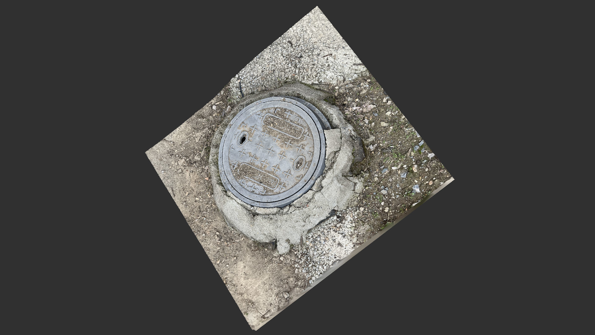 Manhole 3d Scan 3D model | CGTrader